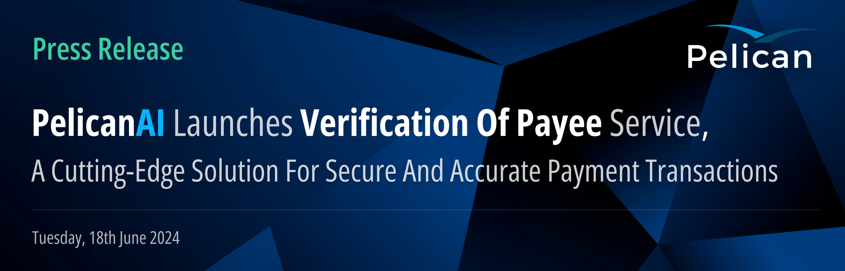 PelicanAI - Verification of Payee